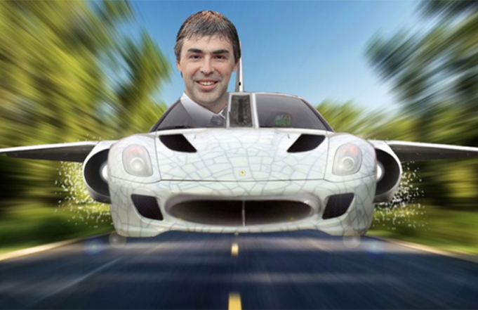 Larry Page construye autos voladores en secreto - Management Society